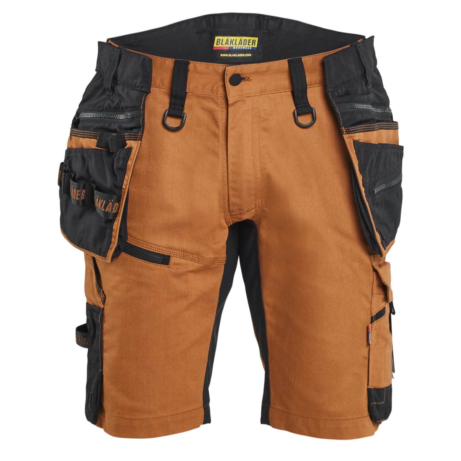 Blaklader 1972 STRIKER Craftsman Stretch Denim Shorts (19721149)