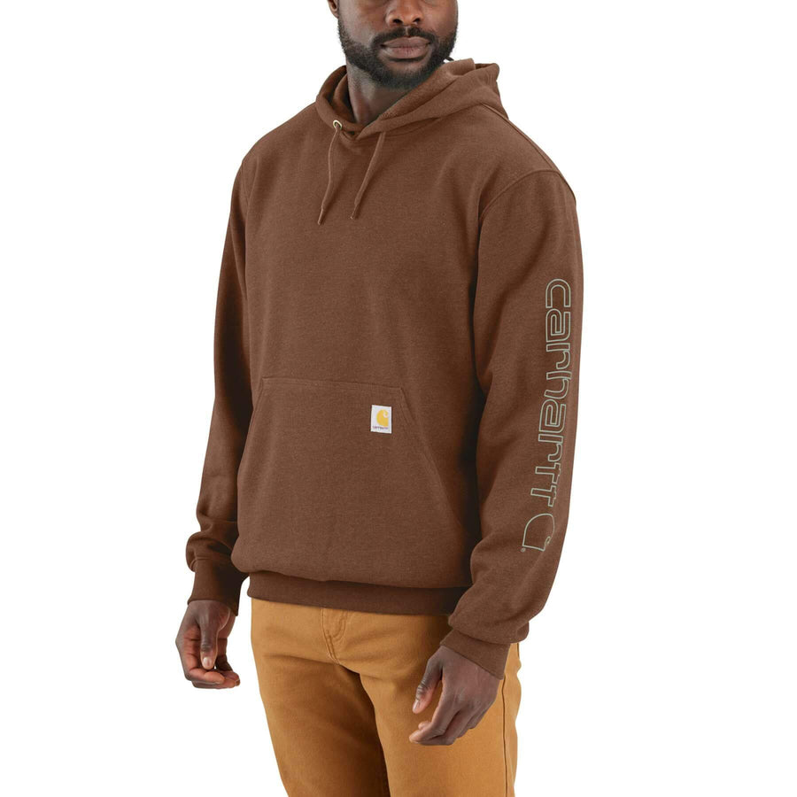 Carhartt Sleeve Logo Midweight Loose Fit Hoodie K288