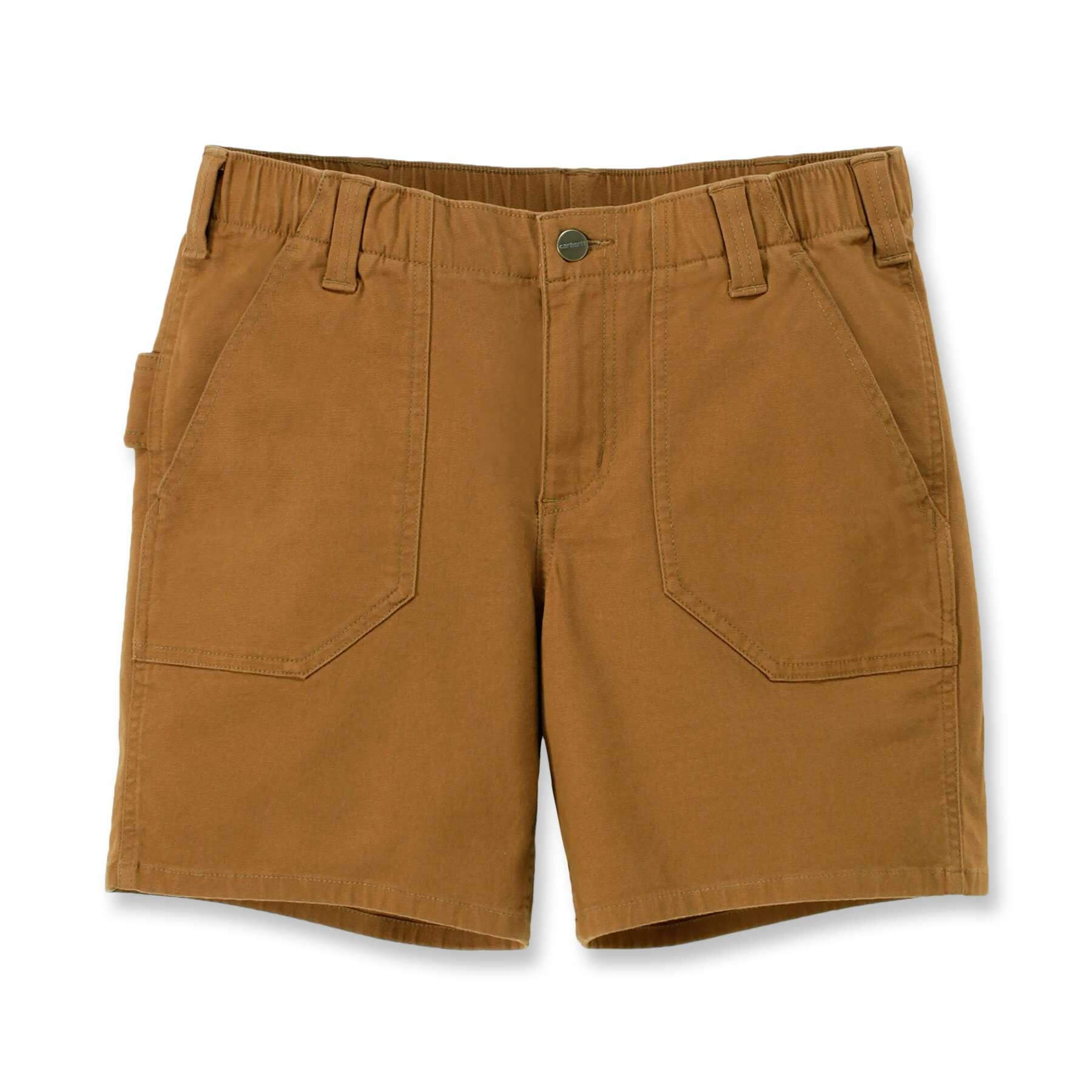 Carhartt Womens 5 Inch Relaxed Fit Canvas Work Shorts 105730