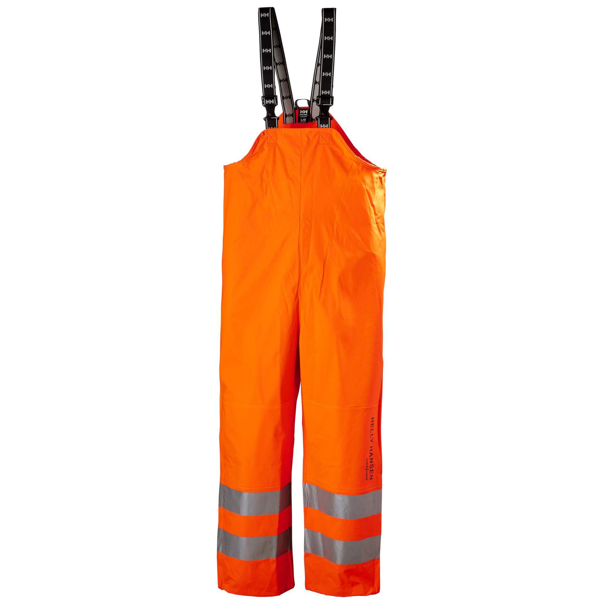 Helly Hansen Alta Hi Vis Waterproof Rain Bib and Brace Overalls - 70570 ...