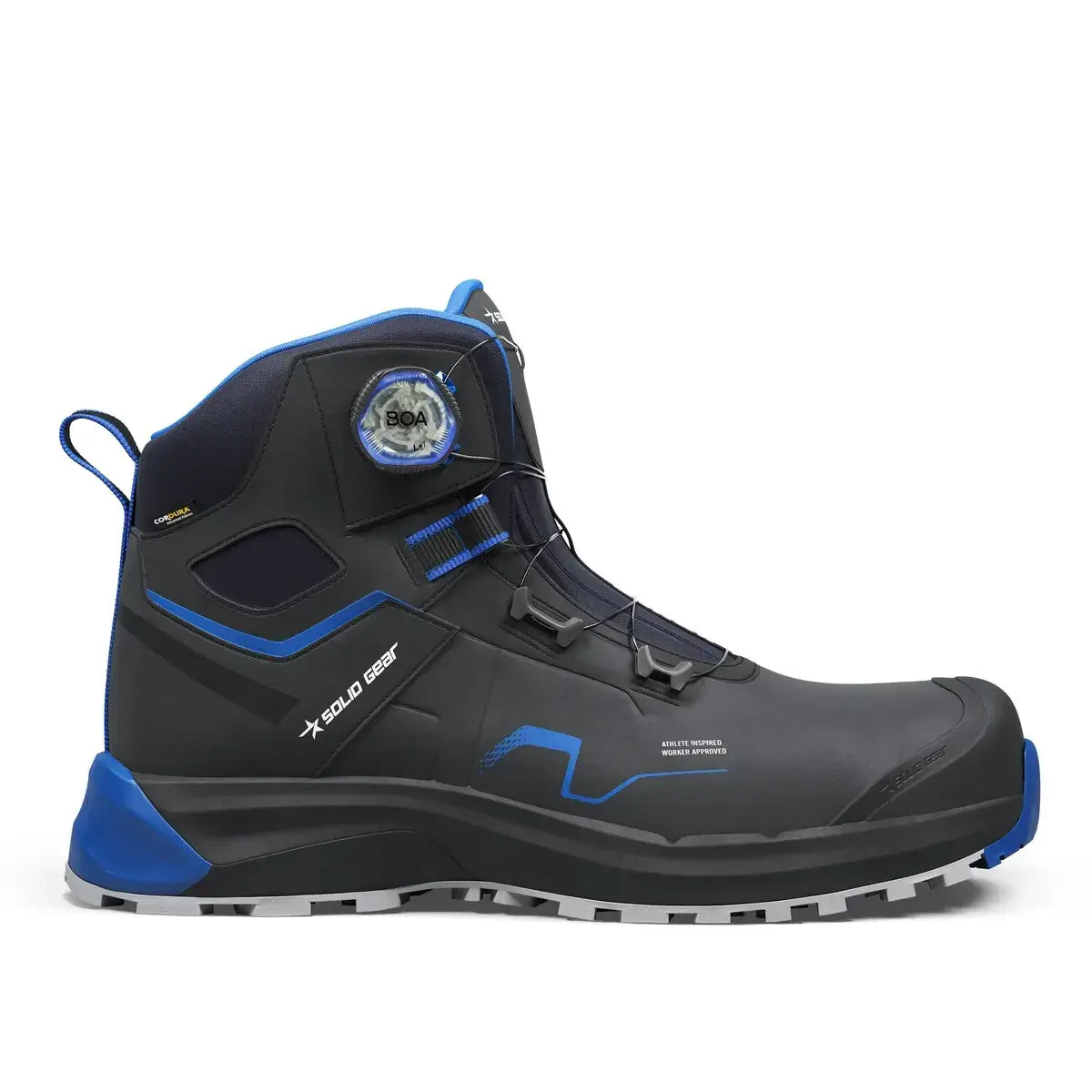 Solid Gear 80208 Sonar Mid Ankle S3S ESD BOA Wide Fit Composite Toe Cap ...