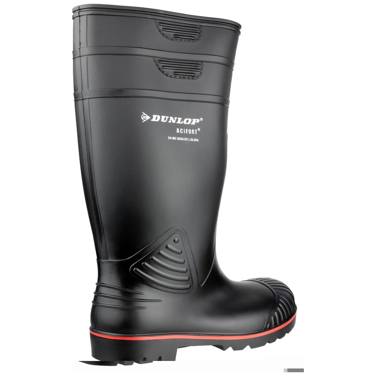 Dunlop Acifort Heavy-Duty Safety Wellies Mens