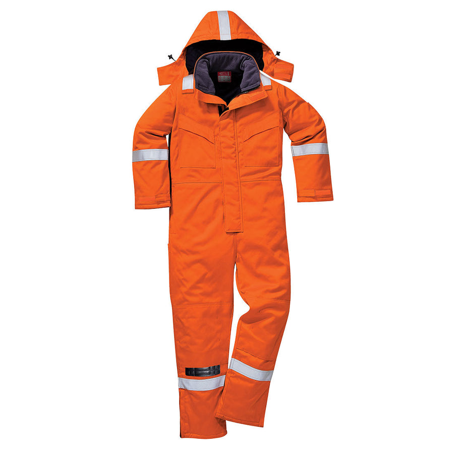 Portwest FR53 FR Anti-Static Flame Retardant Winter Coveralls