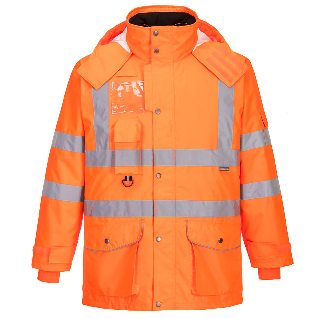 Portwest RT27 Hi Vis 7-in-1 Traffic Jacket RIS