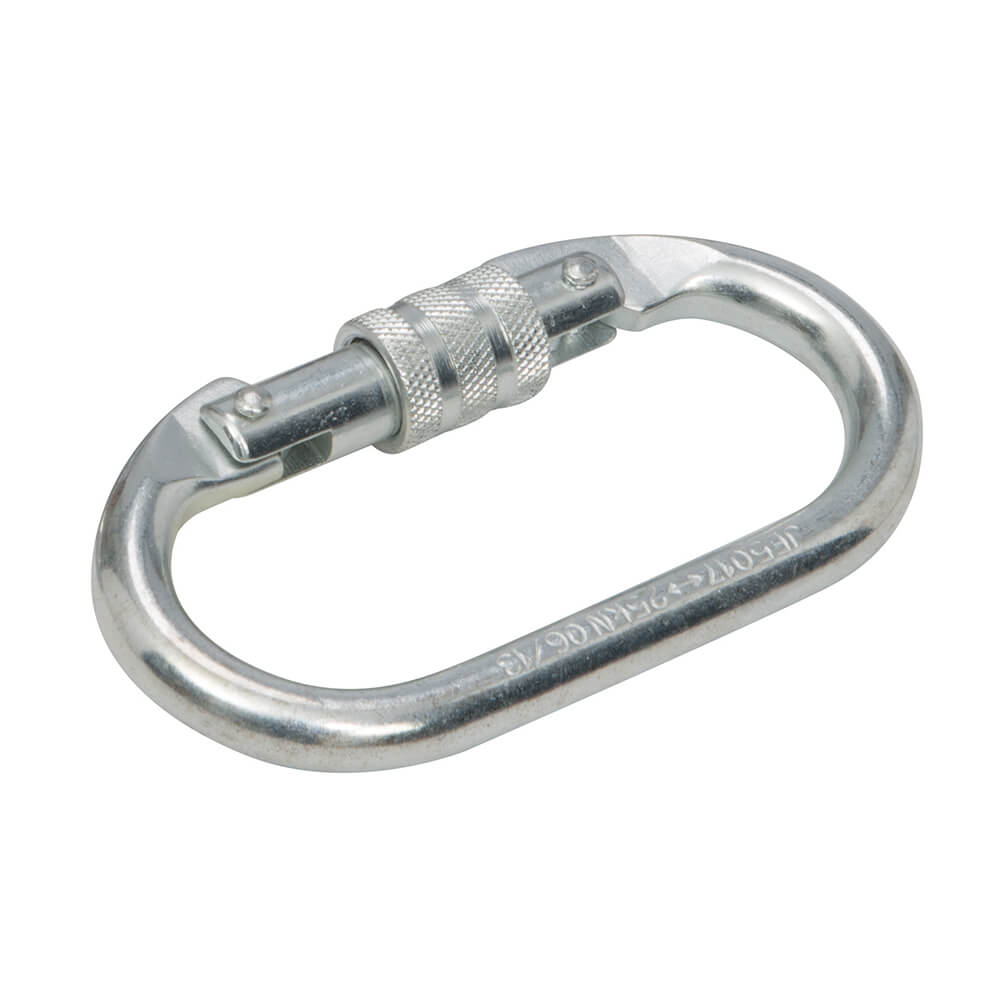 Silverline Screw Lock Gate Karabiner